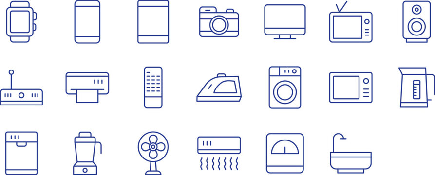 Electrical Devices Icons Images – Browse 415,872 Stock Photos, Vectors ...