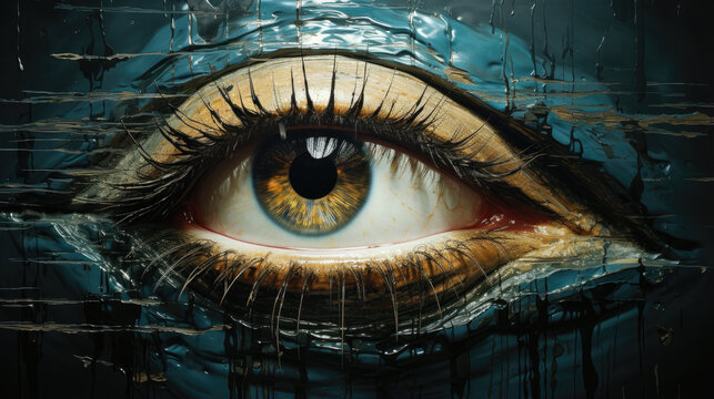 Eye Reflection Art
