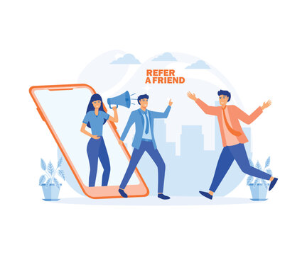 "Refer A Friend" Images – Browse 759 Stock Photos, Vectors, and Video ...