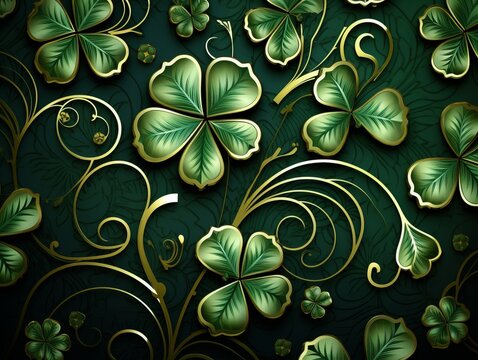 "Shamrock Background" Images – Browse 1,150 Stock Photos, Vectors, and ...