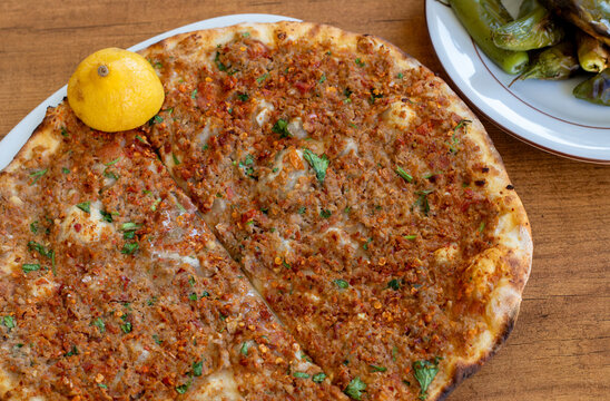 "Turkish Lahmacun" Images – Browse 480 Stock Photos, Vectors, and Video ...