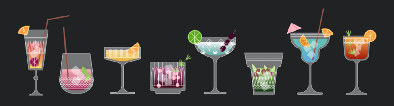 Cocktails Cartoon Images – Browse 163,256 Stock Photos, Vectors, and ...