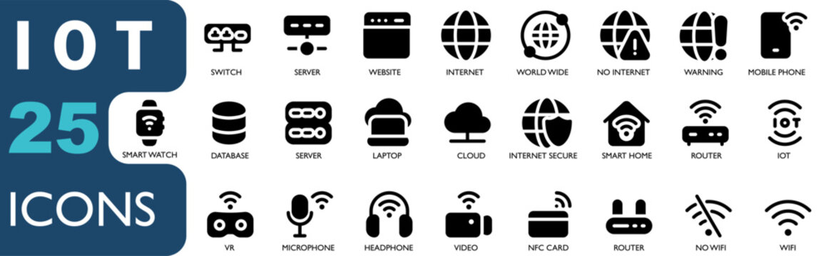 Iot Icons Images – Browse 225,362 Stock Photos, Vectors, and Video ...