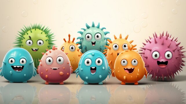 Friendly Bacteria Cartoon Images – Browse 1,497 Stock Photos, Vectors ...