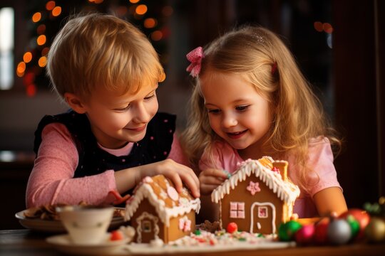 Gingerbread House Scene Images – Browse 5,205 Stock Photos, Vectors ...