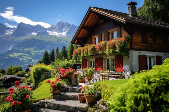 "Swiss Chalet" Images – Browse 605 Stock Photos, Vectors, and Video ...