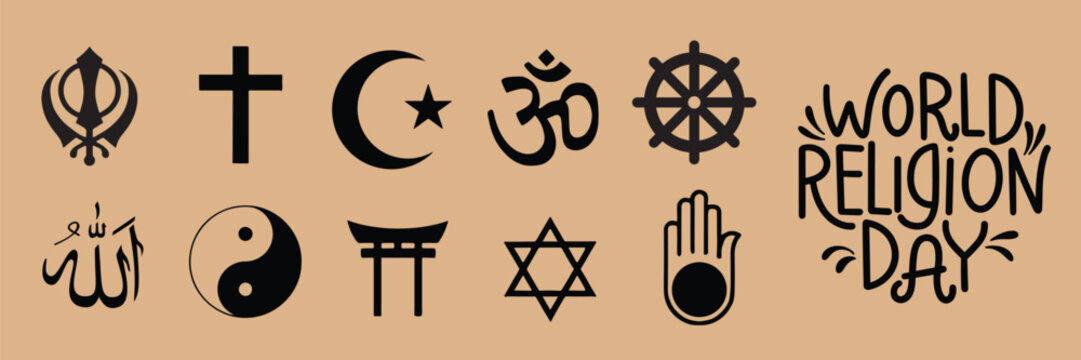 Major Religion Symbols