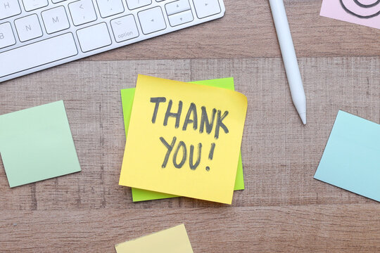Thank You Sticky Note Images – Browse 2,680 Stock Photos, Vectors, and ...