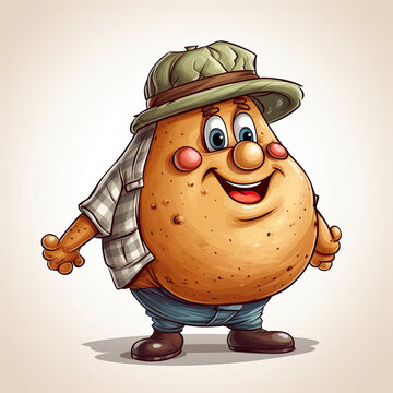 "Potato Cartoon" Images – Browse 278 Stock Photos, Vectors, and Video ...