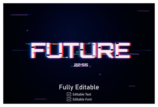 Cyberpunk Text Effect Images – Browse 7,031 Stock Photos, Vectors, and ...