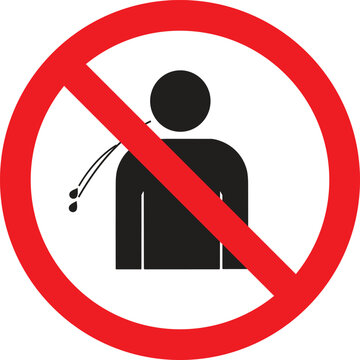 Do Not Spit Signage