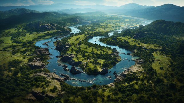 "River Meanders" Imagens – Procure 111 fotos, vetores e vídeos | Adobe ...
