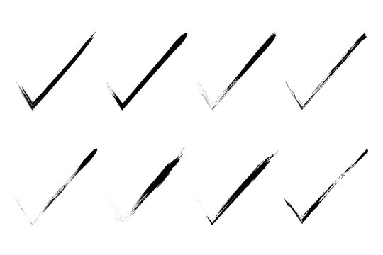 Handwritten Check Mark Images – Browse 15,192 Stock Photos, Vectors ...