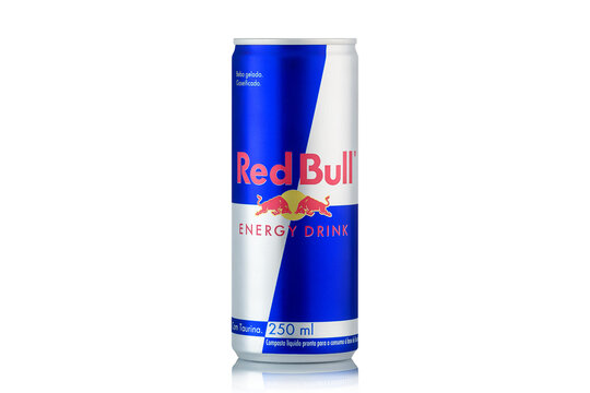Red Bull Can Top View