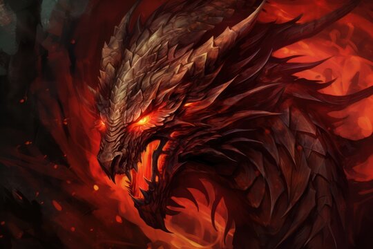 Red Dragon Breathing Fire Images – Browse 2,977 Stock Photos, Vectors ...