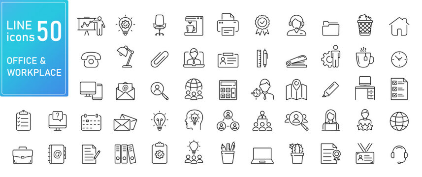Office Setting Icons Images – Browse 1,062,822 Stock Photos, Vectors ...