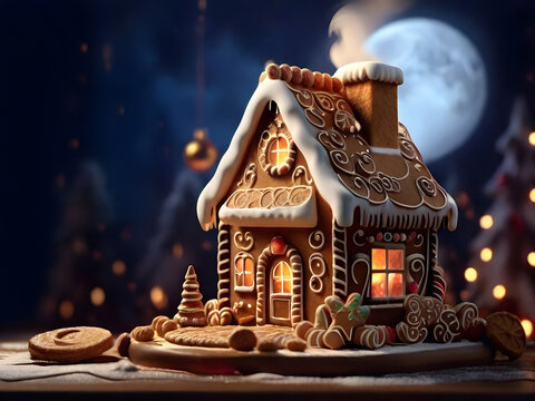 Gingerbread House Scene Images – Browse 5,205 Stock Photos, Vectors ...