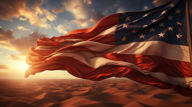 American Flag Flowing Images – Browse 6,341 Stock Photos, Vectors, and ...