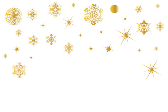 Golden Snowflake Border Images – Browse 31,562 Stock Photos, Vectors ...