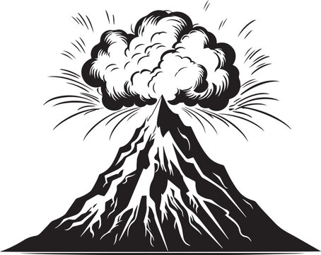 "Volcano Silhouette" Images – Browse 26 Stock Photos, Vectors, and ...