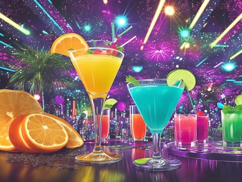 Cocktails Banner Images – Browse 94,200 Stock Photos, Vectors, and ...
