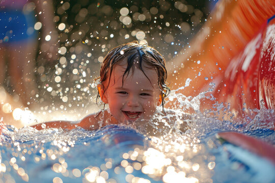 Inflatable Water Slide Images – Browse 7,441 Stock Photos, Vectors, and ...