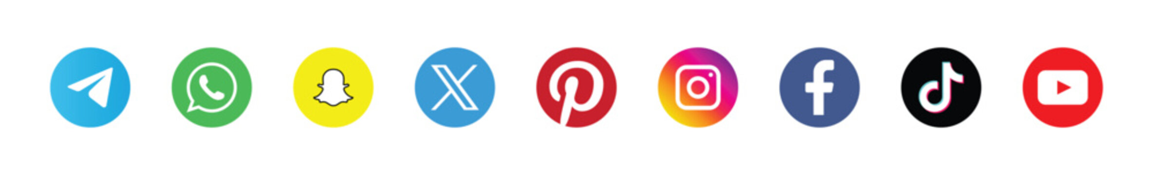 "Social Media Logos" Images – Browse 779 Stock Photos, Vectors, and ...