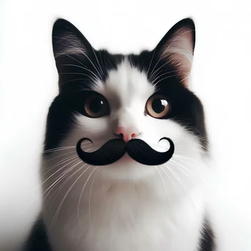 Cat Mustache Memes