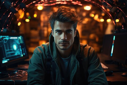 Cyberpunk Programmer Images – Browse 1,841 Stock Photos, Vectors, and ...