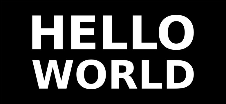 "Hello World" Images – Browse 2,386 Stock Photos, Vectors, and Video ...