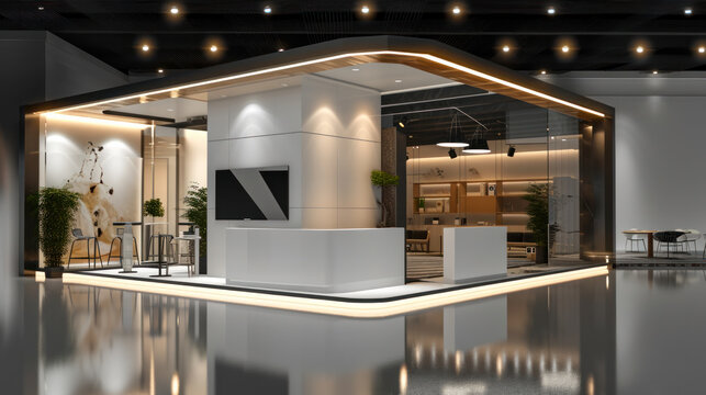 Conference Booth Mockup Images – Browse 1,777 Stock Photos, Vectors ...