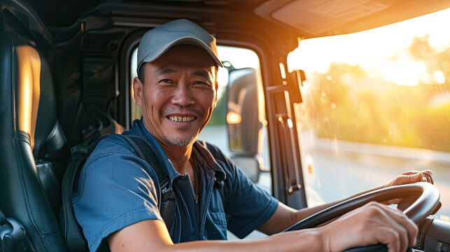Asian Truck Driver Images – Browse 5,532 Stock Photos, Vectors, and ...