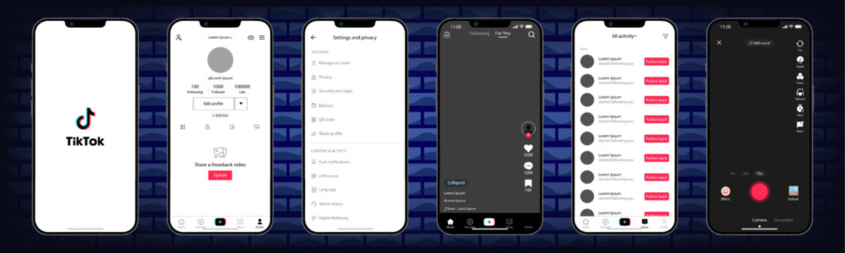 Screenshot Template Images – Browse 4,524 Stock Photos, Vectors, and ...