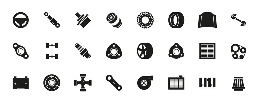 Spare Parts Icon Images – Browse 32,705 Stock Photos, Vectors, and ...