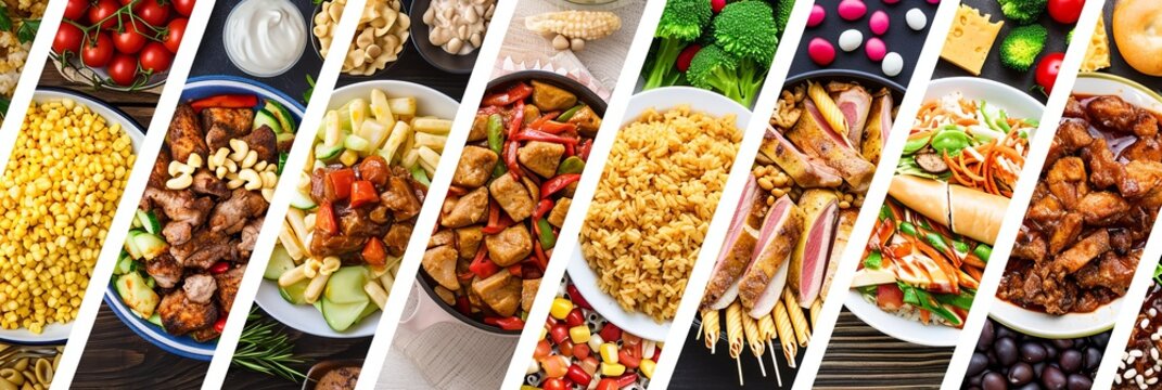 Restaurant Food Collage Images – Browse 80,289 Stock Photos, Vectors ...