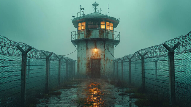 Prison Watchtower Images – Browse 2,208 Stock Photos, Vectors, and ...