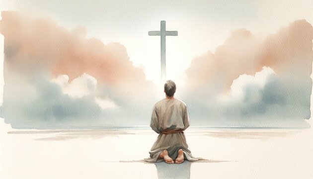 Man Kneeling In Prayer Images – Browse 13,909 Stock Photos, Vectors ...
