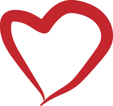 vector heart shape design