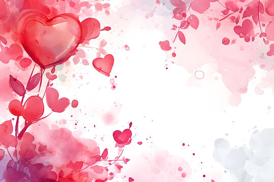 Watercolor Heart Border Images – Browse 33,941 Stock Photos, Vectors ...