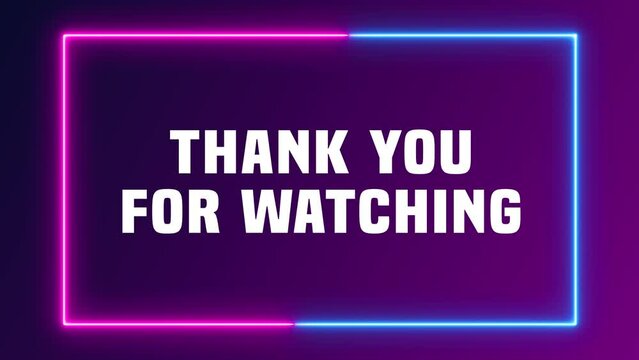 Thank You For Watching