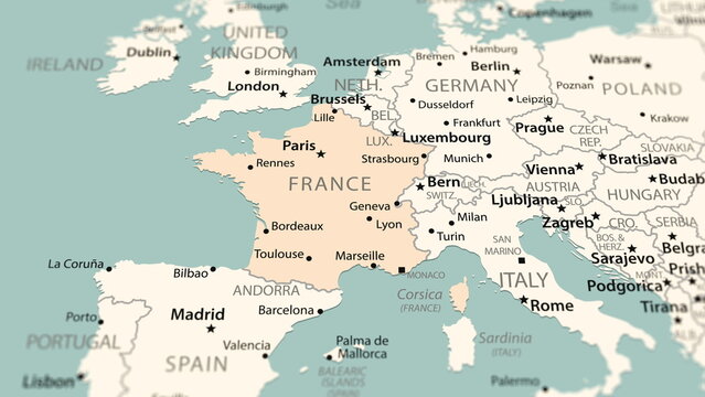"France Map" Images – Browse 1,357 Stock Photos, Vectors, and Video ...