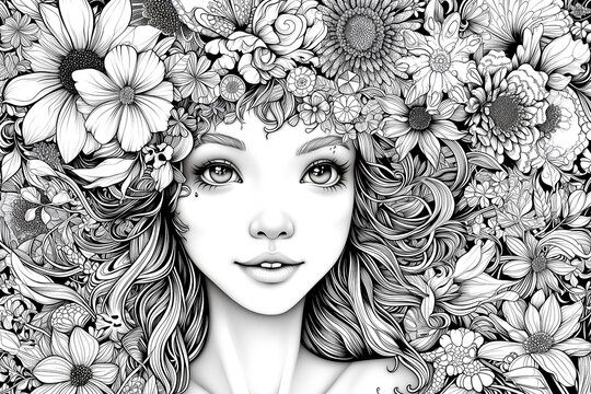"Coloring Book Adult" Images – Browse 675 Stock Photos, Vectors, and ...