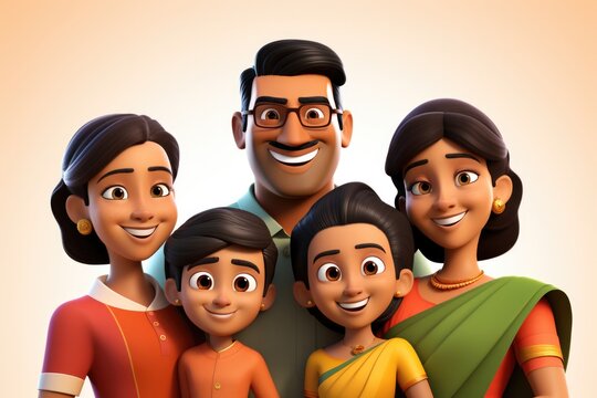 Happy Indian Family Images – Browse 79,492 Stock Photos, Vectors, and ...