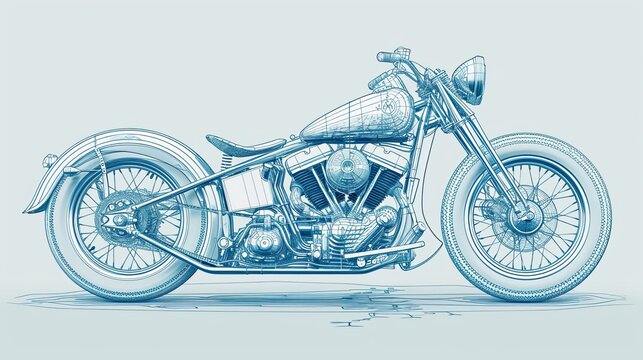 Motorcycle Line Drawing Images – Browse 131,119 Stock Photos, Vectors ...