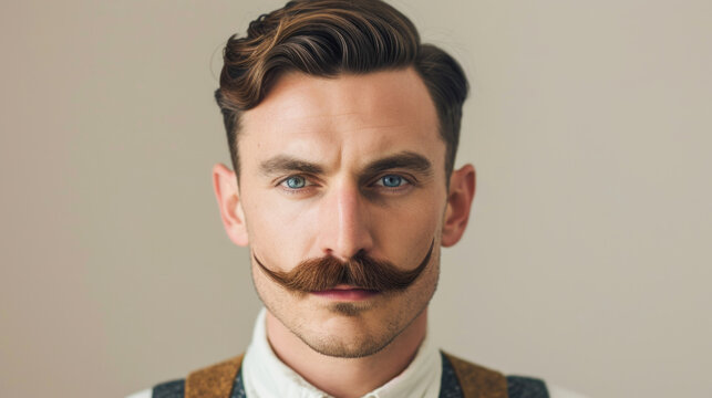 "Handlebar Mustache" Images – Browse 359 Stock Photos, Vectors, and ...