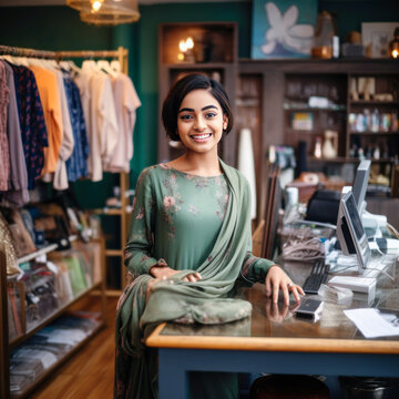 Indian Women Selling Clothes Images – Browse 1,315 Stock Photos ...