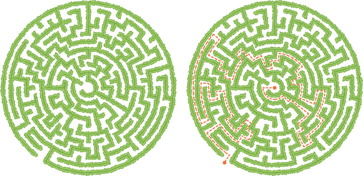 Imágenes de Laberintos: descubre bancos de fotos, ilustraciones ...