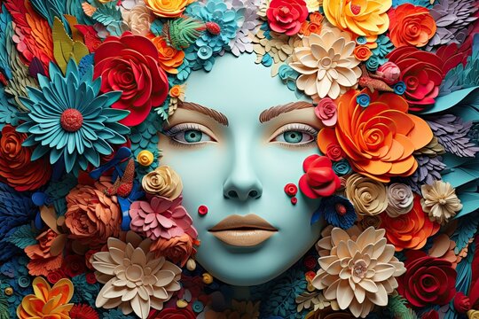 "Flower Face" Images – Browse 436 Stock Photos, Vectors, and Video ...