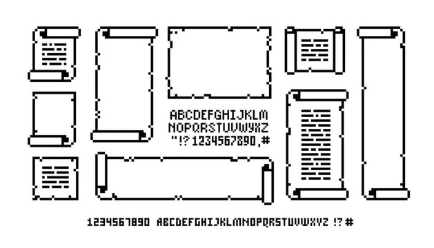 8 Bit Alphabet Images – Browse 4,707 Stock Photos, Vectors, and Video ...