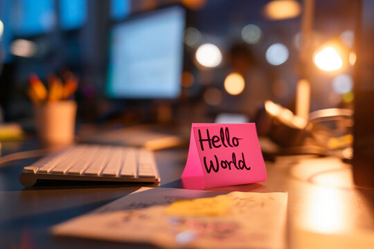 "Hello World" Images – Browse 2,386 Stock Photos, Vectors, and Video ...